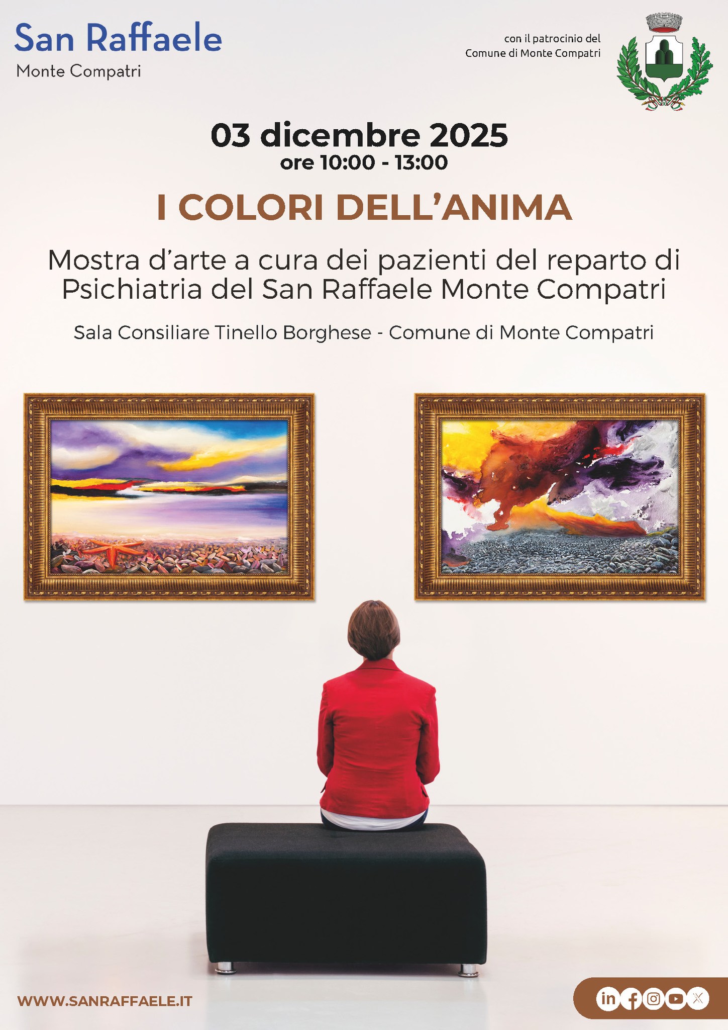 Monte Compatri, “I colori dell’anima”: i quadri dei pazienti del San ...